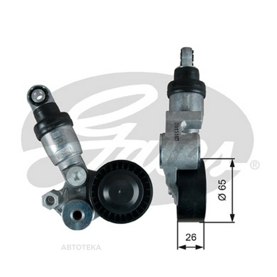 Натяжитель поликлин. ремня с роликом 7808-21790 GATES T39390 MAZDA 3/6/CX-3/CX-5 12-