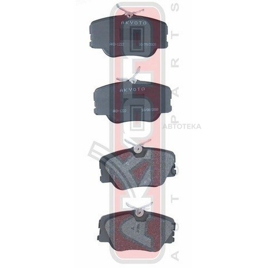 Колодки тормозные дисковые передние AKYOTO AKD1222