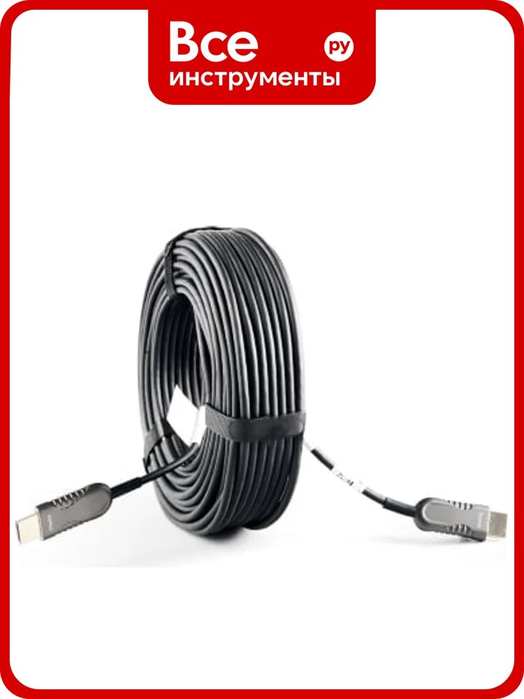 Видео кабель Eagle Cable Profi HDMI 2.0 LWL 18Gbps 5,0 м 313241005 для прокладки электрических сетей