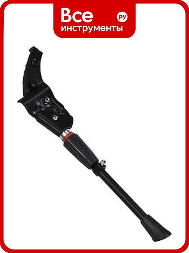Подножка JOY KIE JK7751, из алюминия, черный цвет, перо‑образный дизайн, подходит для велосипедов стандартного диаметра