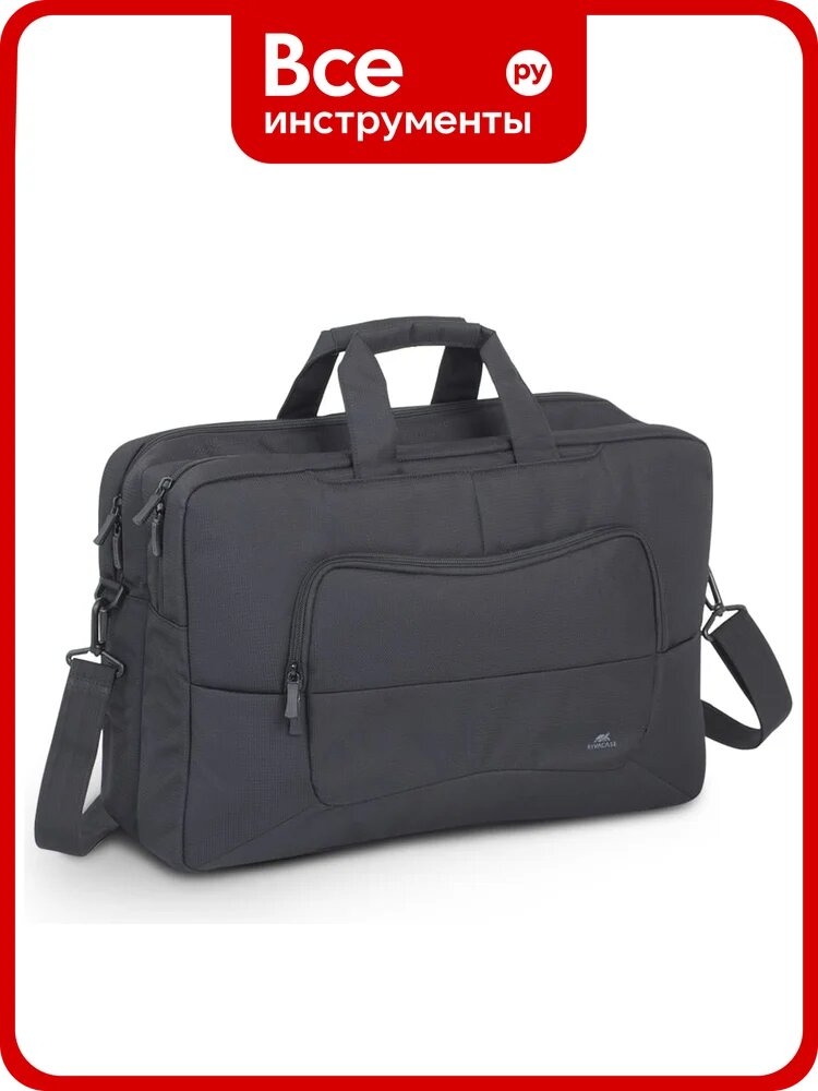Сумка для ноутбука 17.3" и документов RIVACASE Laptop Bag black full size 8455