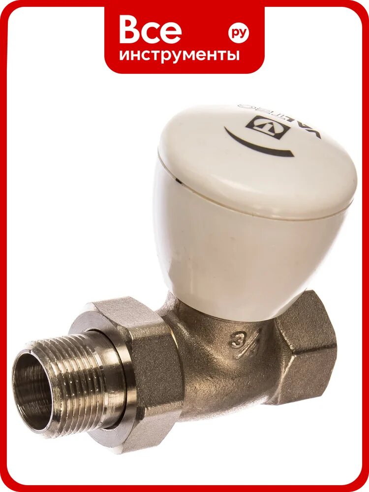 Прямой ручной клапан 3/4 Valtec VT.008. N.05