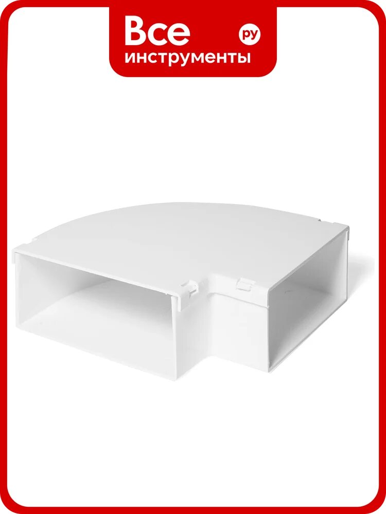 Скругленный угол TWT 39x18 TWT-CT39x18-RC-WH, внешний угол из ПВХ, белый цвет, степень защиты