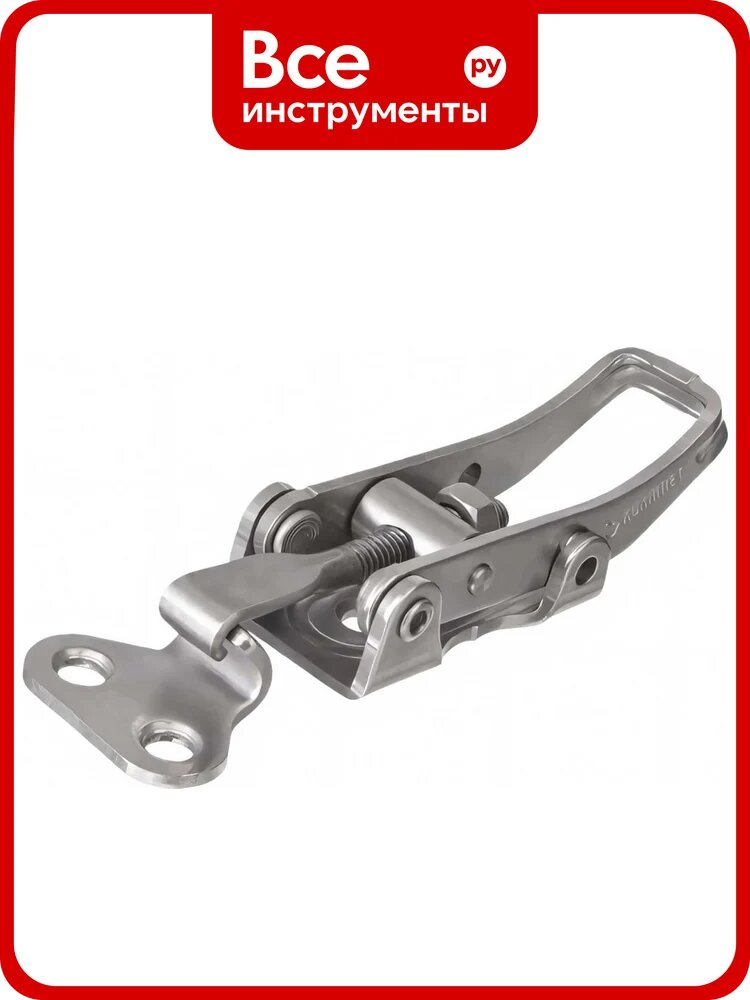Натяжная защелка KUKAMET, усилие 165 кг 361-2-T, стальной, регулируемый,