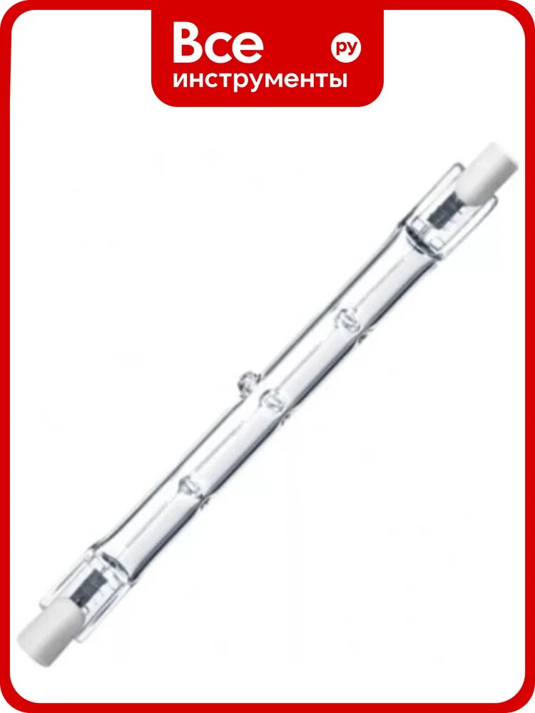 Лампа галогенная FL-LED HL189 1000W R7s 5-500 - FOTON_LIGHTING 605436, трубчатый галогенный тип, теплый белый свет