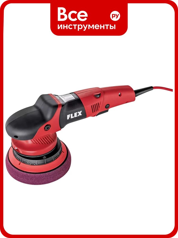 Эксцентриковая полировальная машина FLEX XFE 7-15 150 230/CEE 418080, для обработки лакокрасочных покрытий, серый