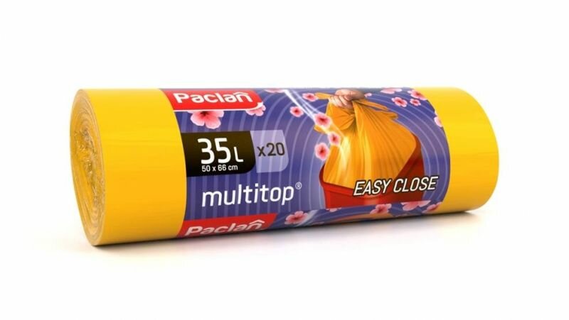 Мешки для мусора 35 л 20 шт. PACLAN MULTITOP AROMA