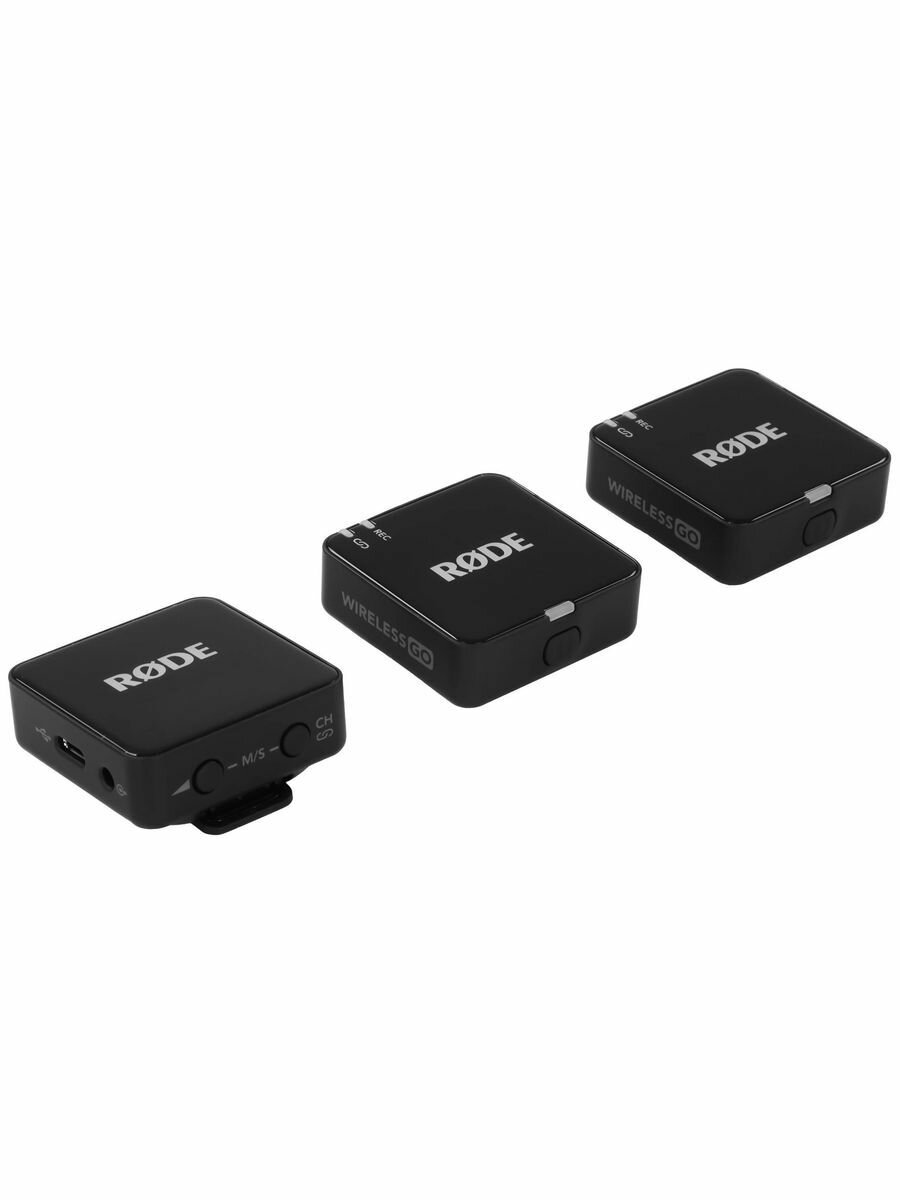 Rode Wireless GO Gen 3 Микрофон петличный, 3 шт, черный
