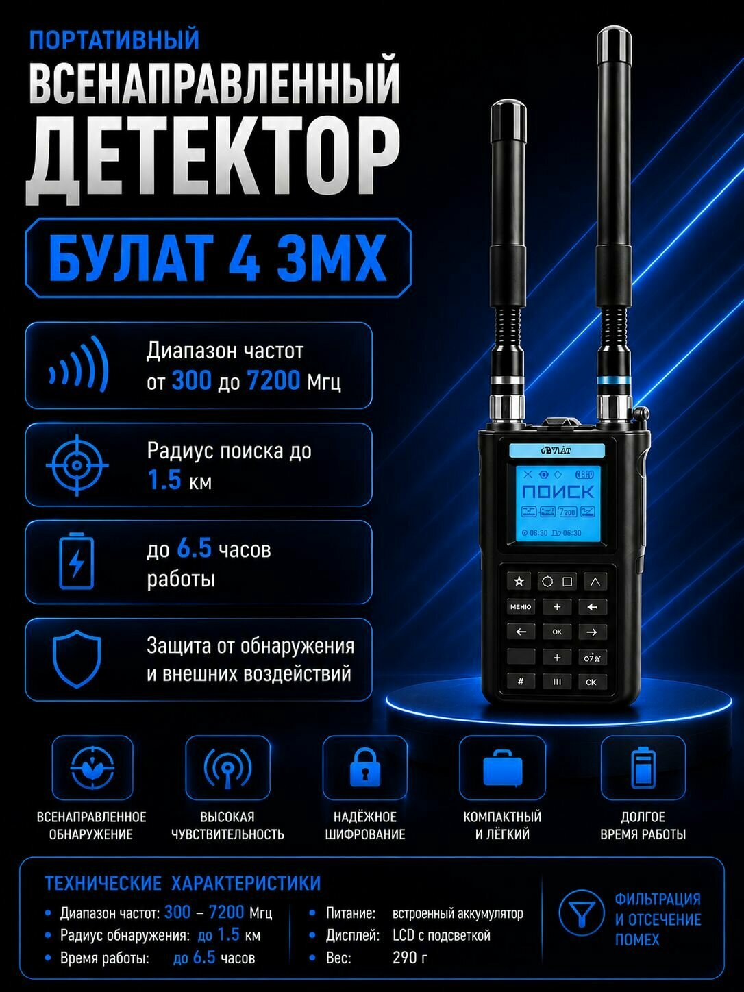 Булат 4 Детектор