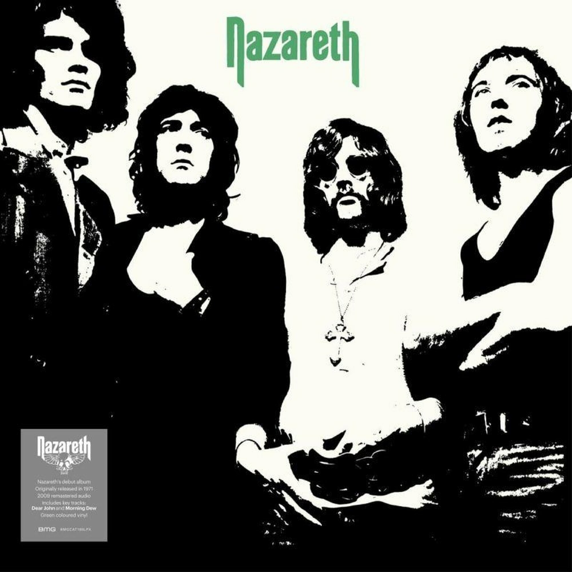 NAZARETH - Nazareth (LP, Reissue, Remastering, Green Vinyl) Виниловая пластинка