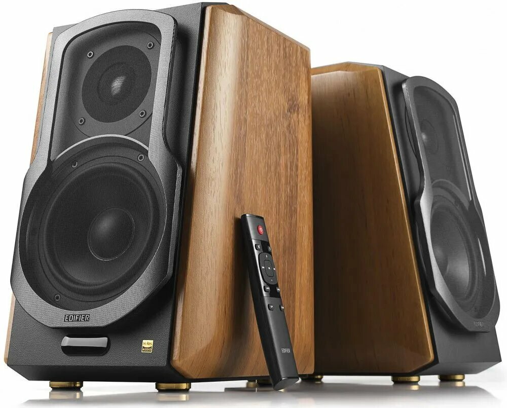 Колонки Edifier S1000MKII 2.0 коричневый 120Вт BT-YRBDSA-YRBDSA