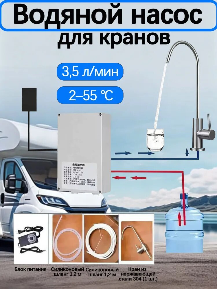 Насос поверхностный,3.5л/мин