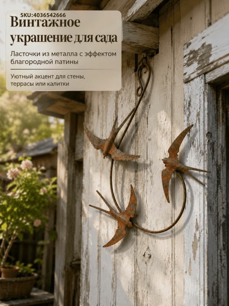 Фигурка садовая
