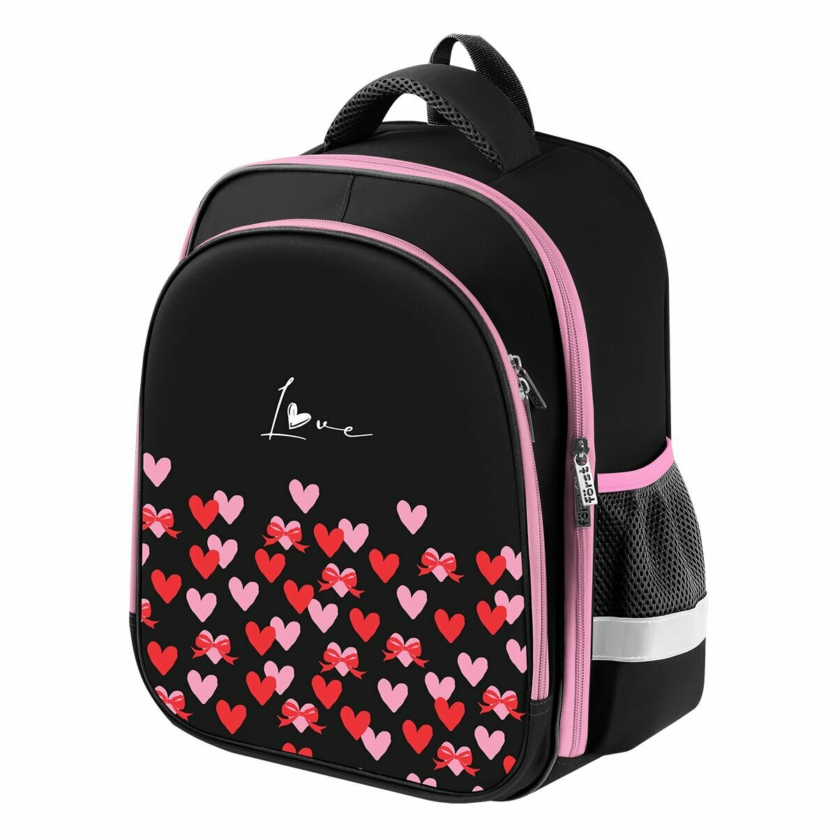 Ранец школьный Forst School Light "Love" 35x29x12см, 2 отделения, 2 кармана, анатомическая спинка (AB_SL67543)