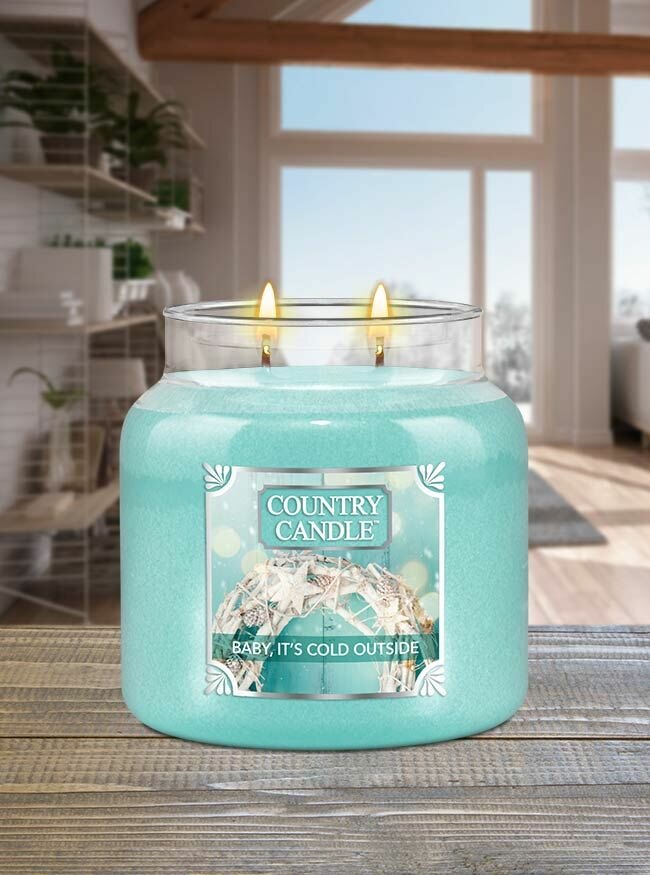 Kringle Candle свеча ароматическая Baby It's Cold Outside( 510 грамм)