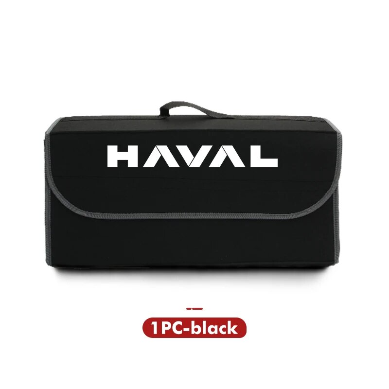 Сумка-органайзер для багажника автомобиля Haval большой вместимости, складной ящик для L-black-1PCS