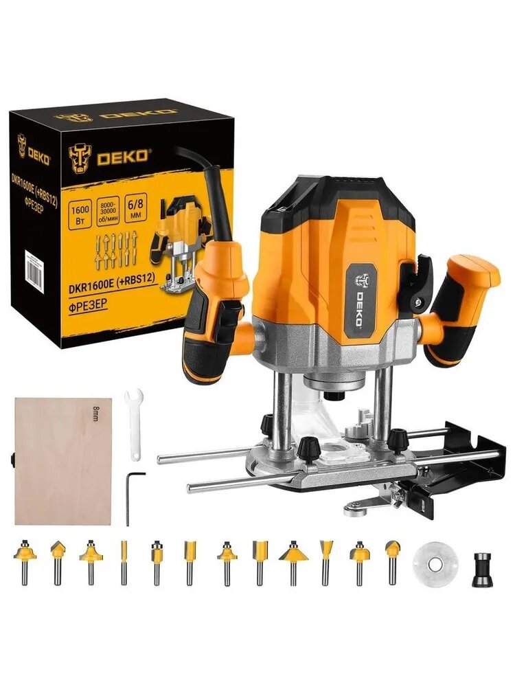 Фрезер DK1600DR 1600Вт+набор фрез