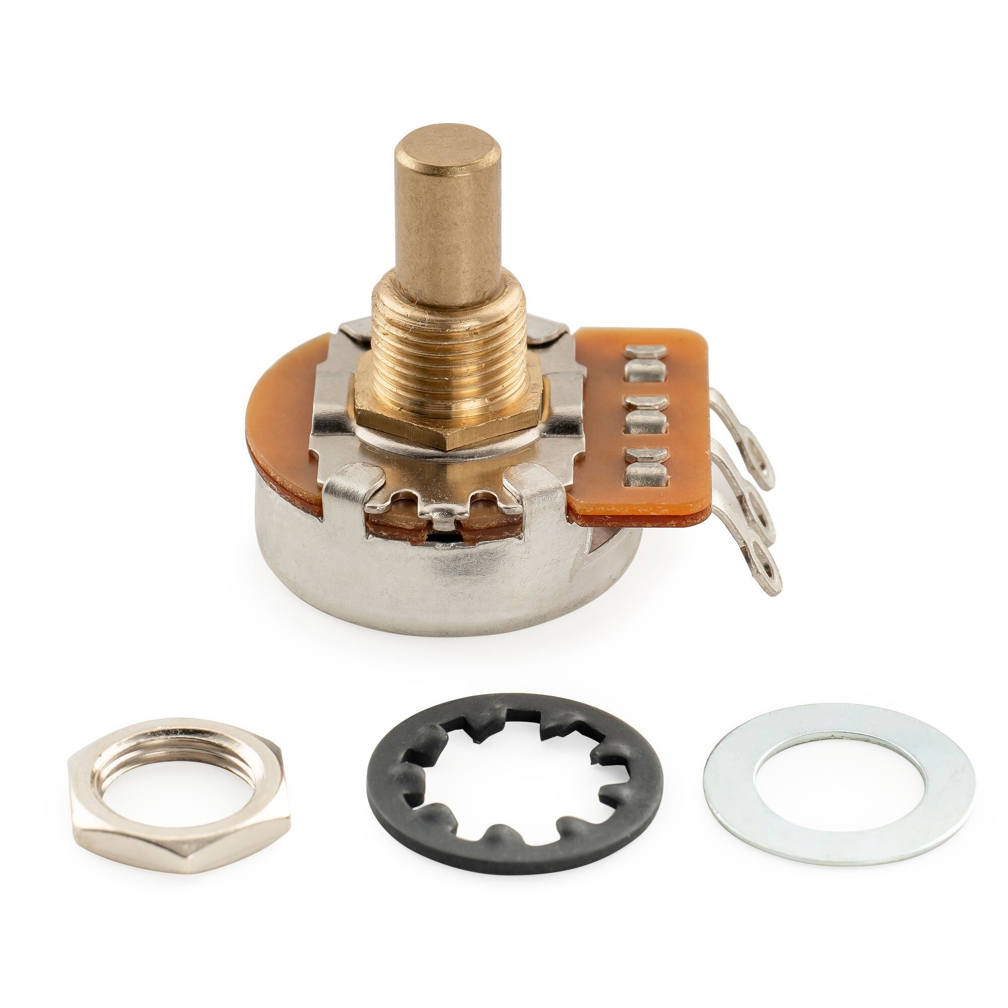 Musiclily Pro MX3573 Потенциометр B250кОм, длина резьбы 6,5 мм