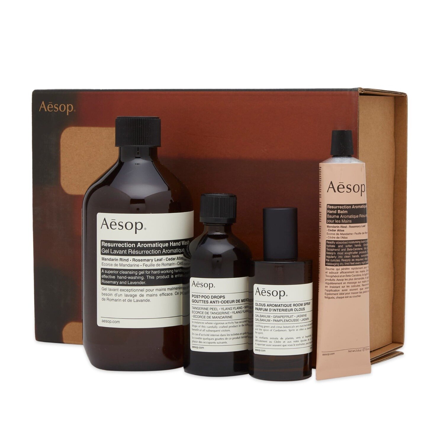 Набор косметический для ухода за кожей Aesop Screen 1, 4 шт.