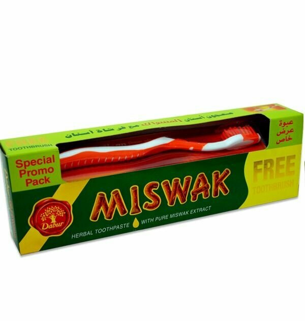 Dabur Miswak Набор зубная паста 190гр и зубная щетка