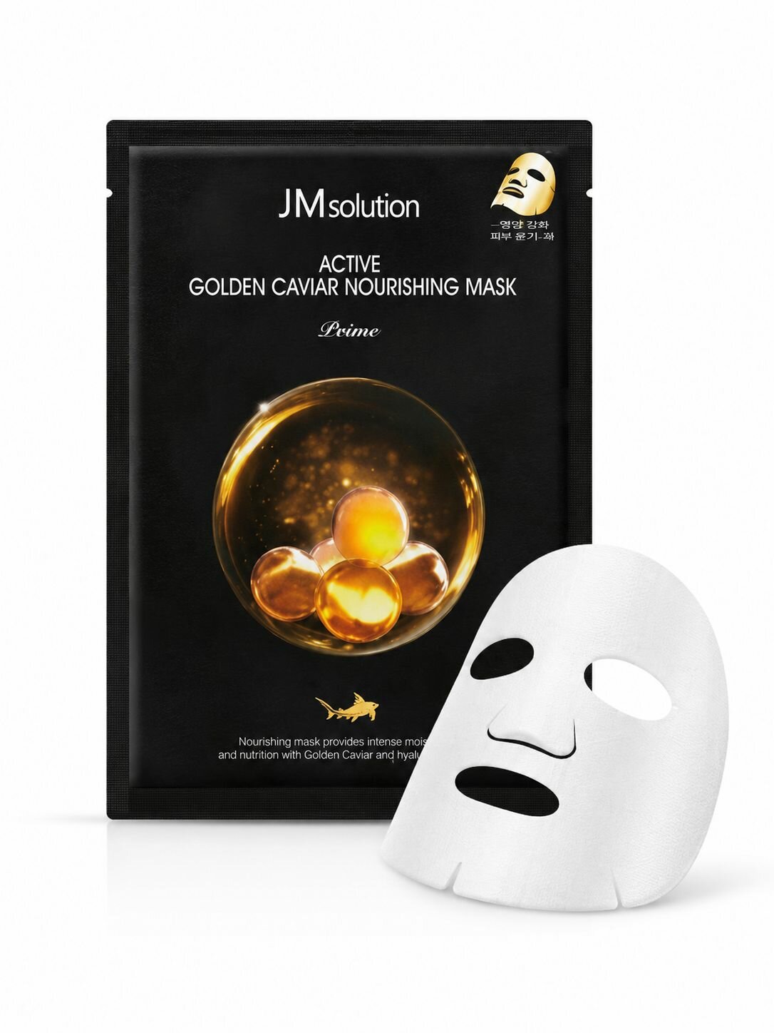 JMsolution Маска с золотом и икрой Active Golden Caviar Nourishing Mask, 30 мл