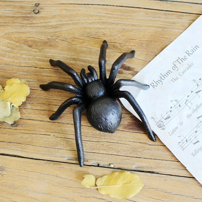 Винтажные чугунные подвески Gecko Spiders