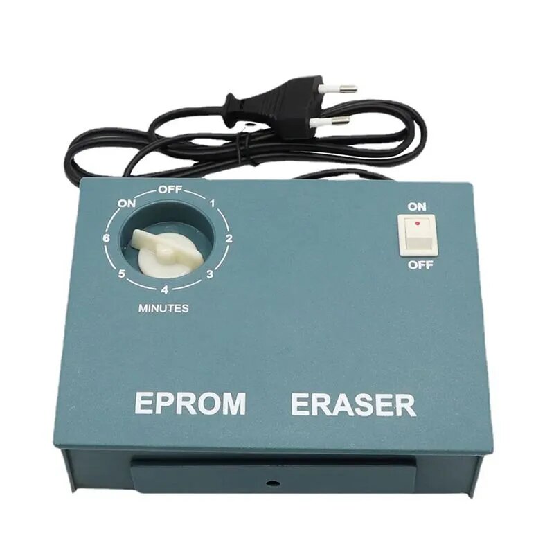 УФ-стиратель EPROM Инструмент для стирания данных Ультрафиолетовый свет стираемый таймер Полупроводниковый чип Радиация EU Plug