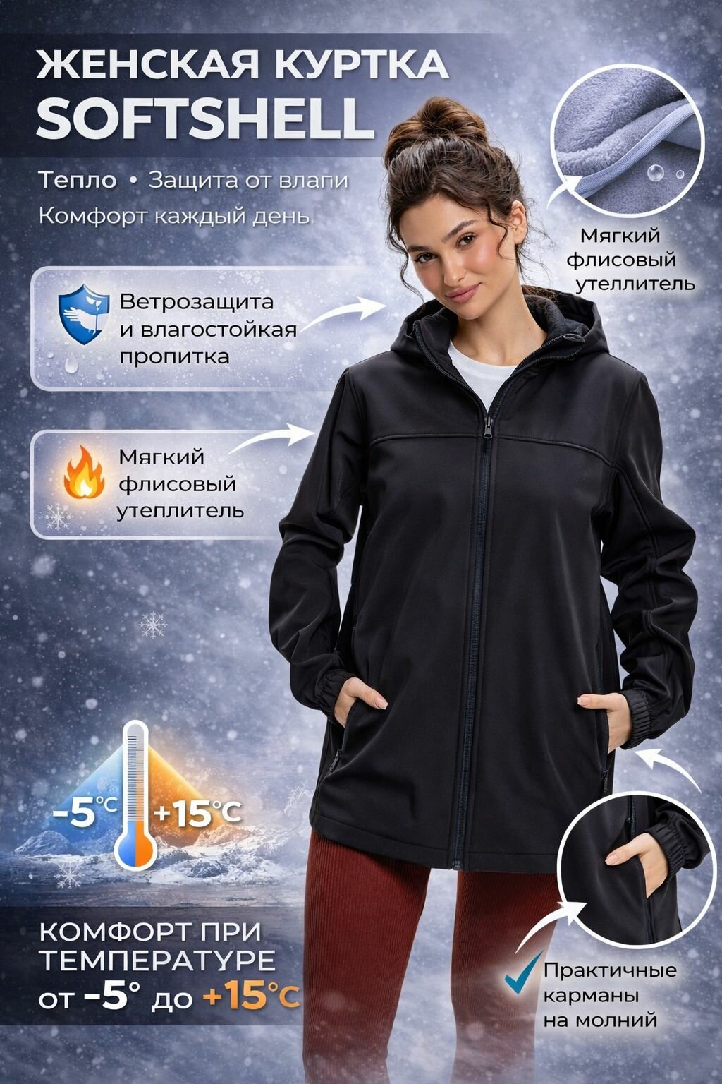 Куртка спортивная Базовая коллекция