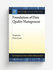 Foundations of Data Quality Management