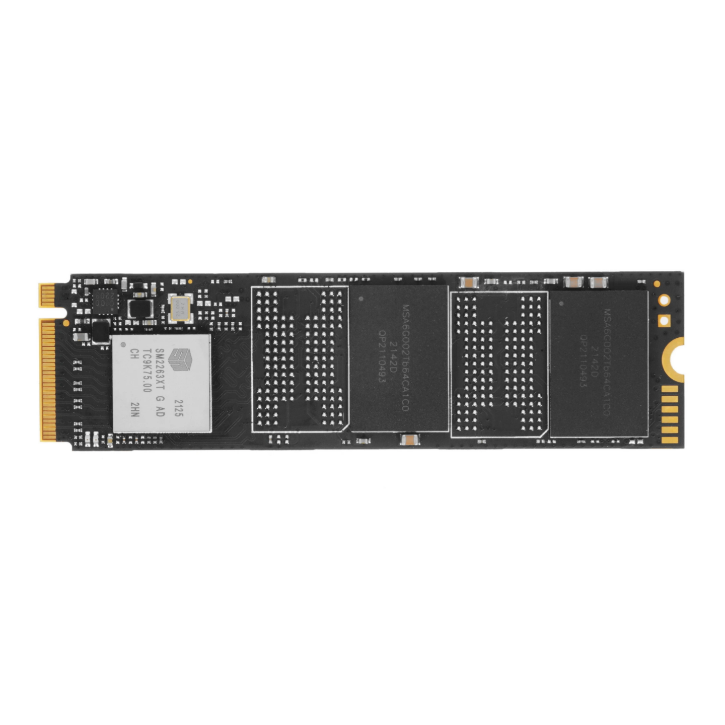 SSD-накопитель Hikvision HS-SSD-E1000, 512 Гб, M.2 2280, PCIe 3.0 x4, TRIM, NVMe, черный