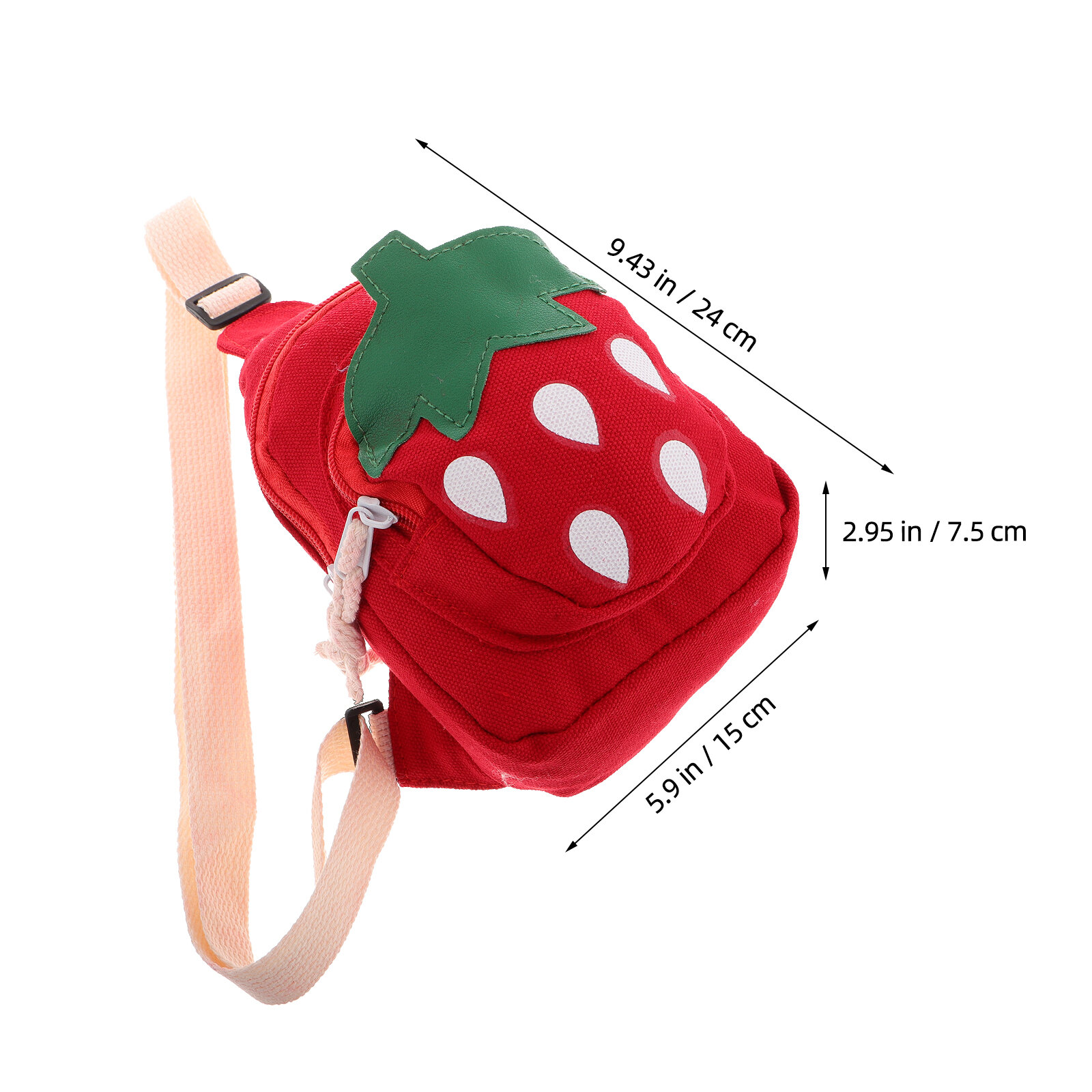 Рюкзак-Сумка В Forme Ягоды Со Сладким Дизайном Для Девочек 24.00X15.00X7.50Cm