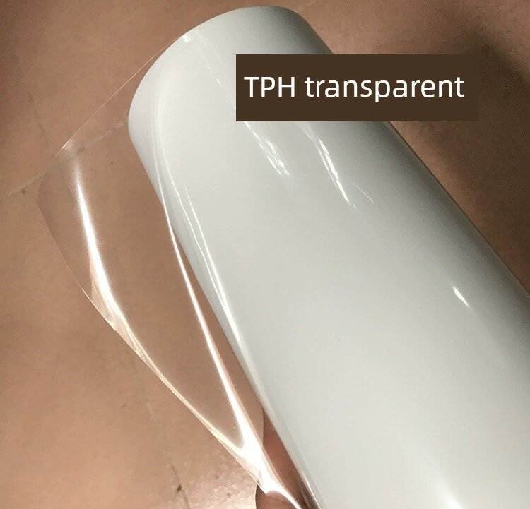 Прозрачная виниловая наклейка TPE, 50см x 100см для кастомизации велосипеда (требует воды)