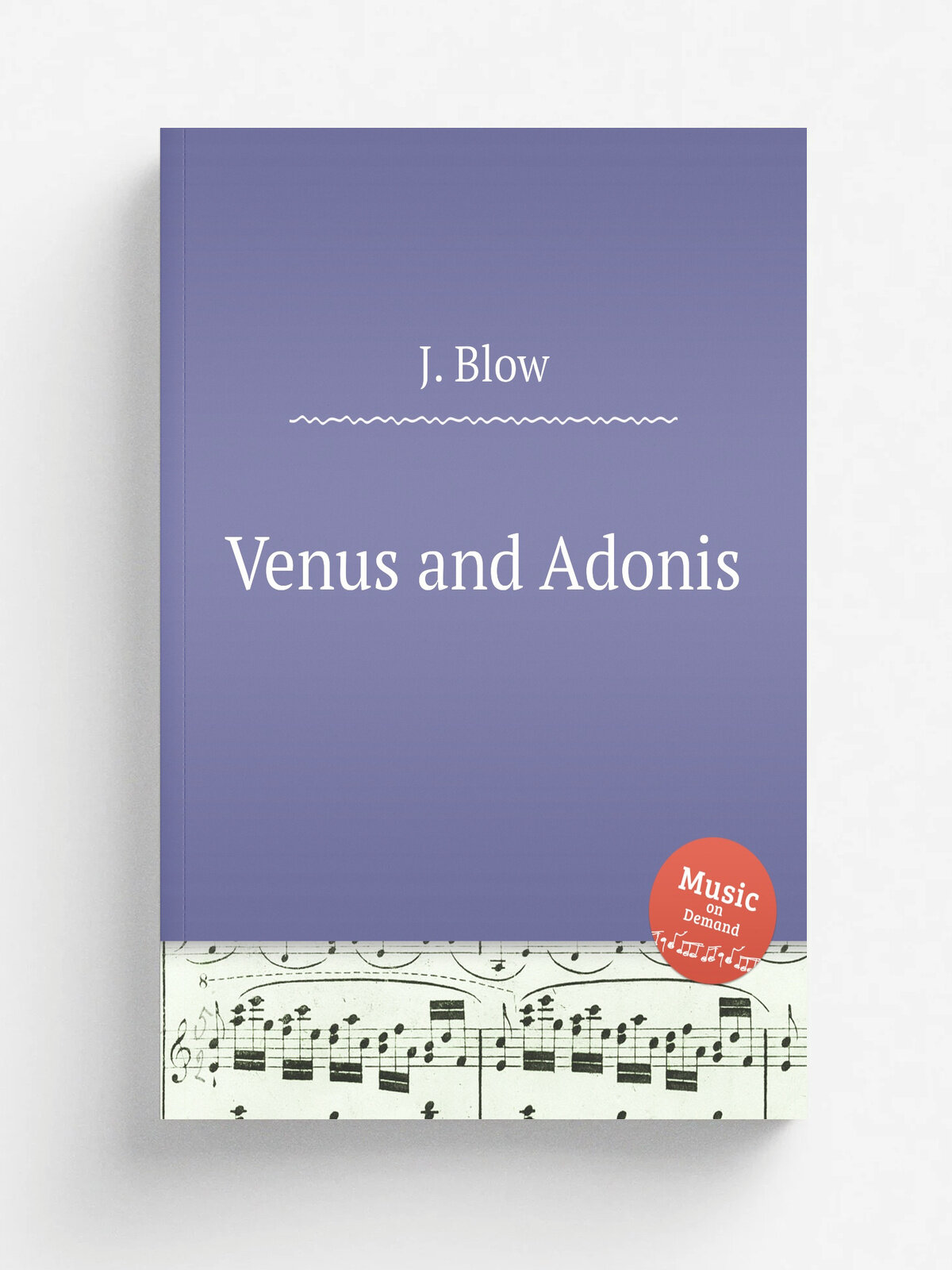 Venus and Adonis | J. Blow | 1683 | Репринт