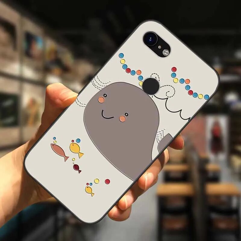 Для Google Pixel 3 XL чехол 3D цветок тиснение силиконовый чехол для телефона для Google Pixel 3A XL чехол s Pixel3 3XL 3AXL мягкий рельефный чехол