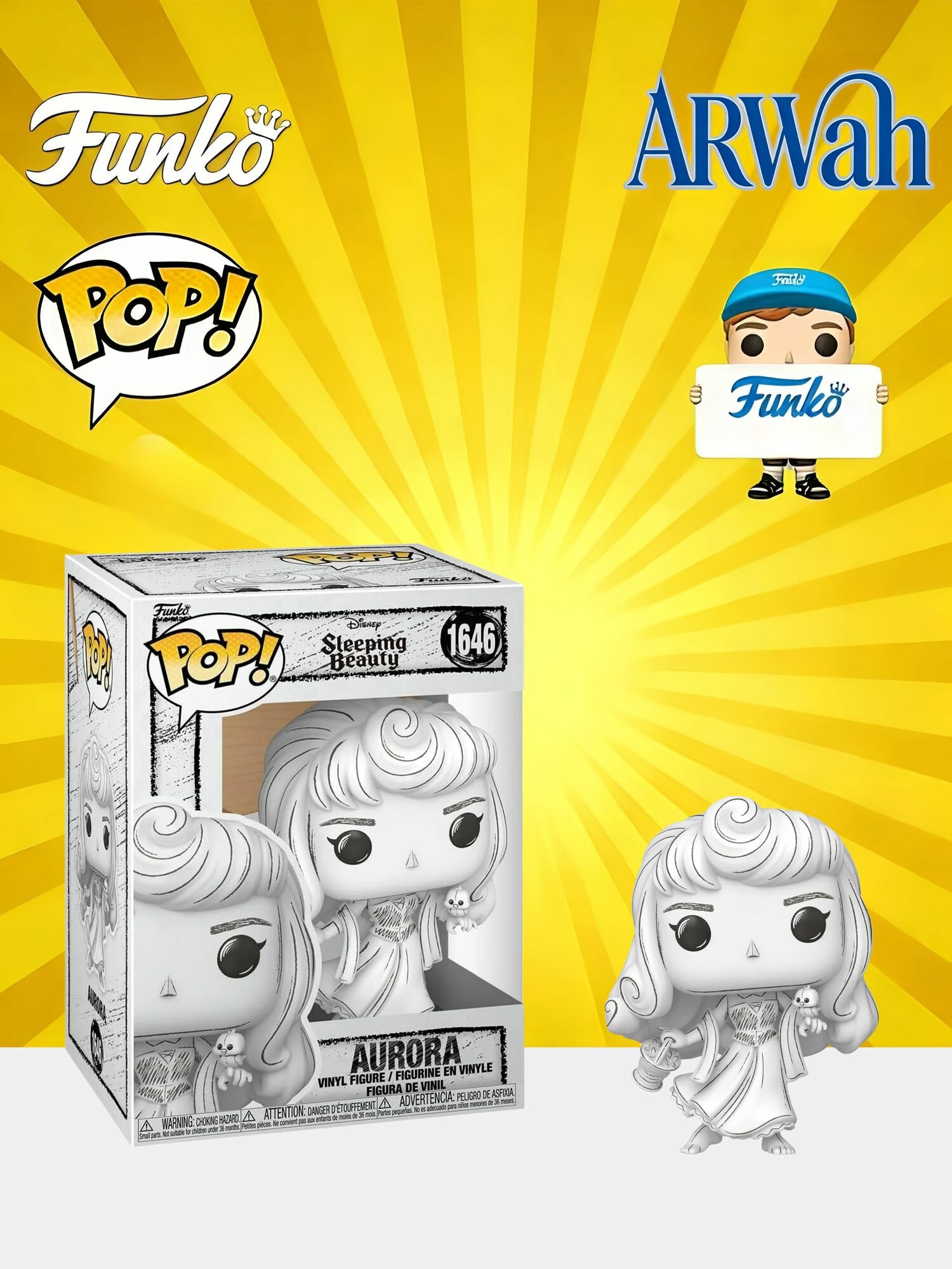 Фигурки Funko Pop! Disney: Sketched Aurora (1646) 86420