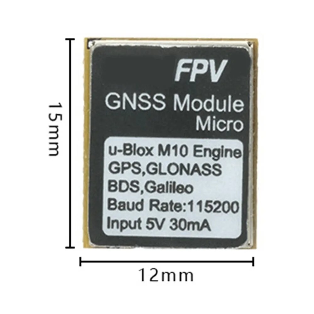 Для GPS-модуля GNSS Micro-type M10 со встроенной керамической антенной