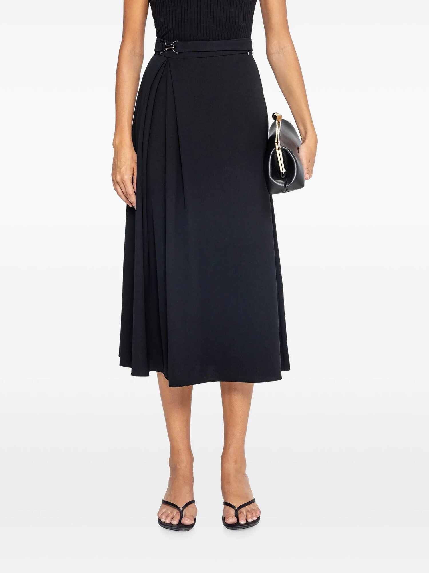 Юбка High-waisted midi skirt