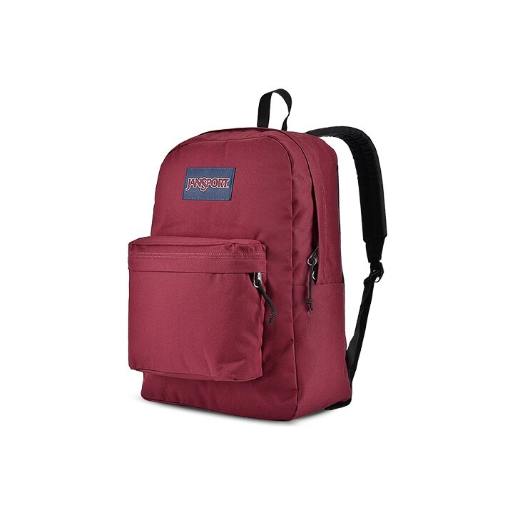 Сумка JanSport, фактура стеганая, бургунди — фото 1