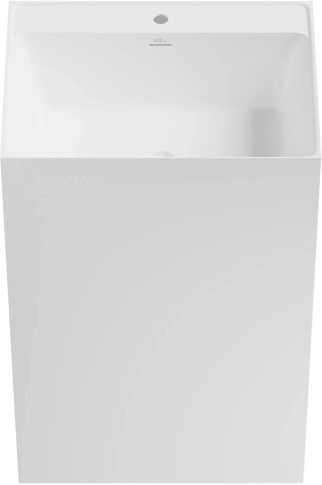 Раковина Wellsee Doux 230502000 70x50 см, напольная, белый матовый