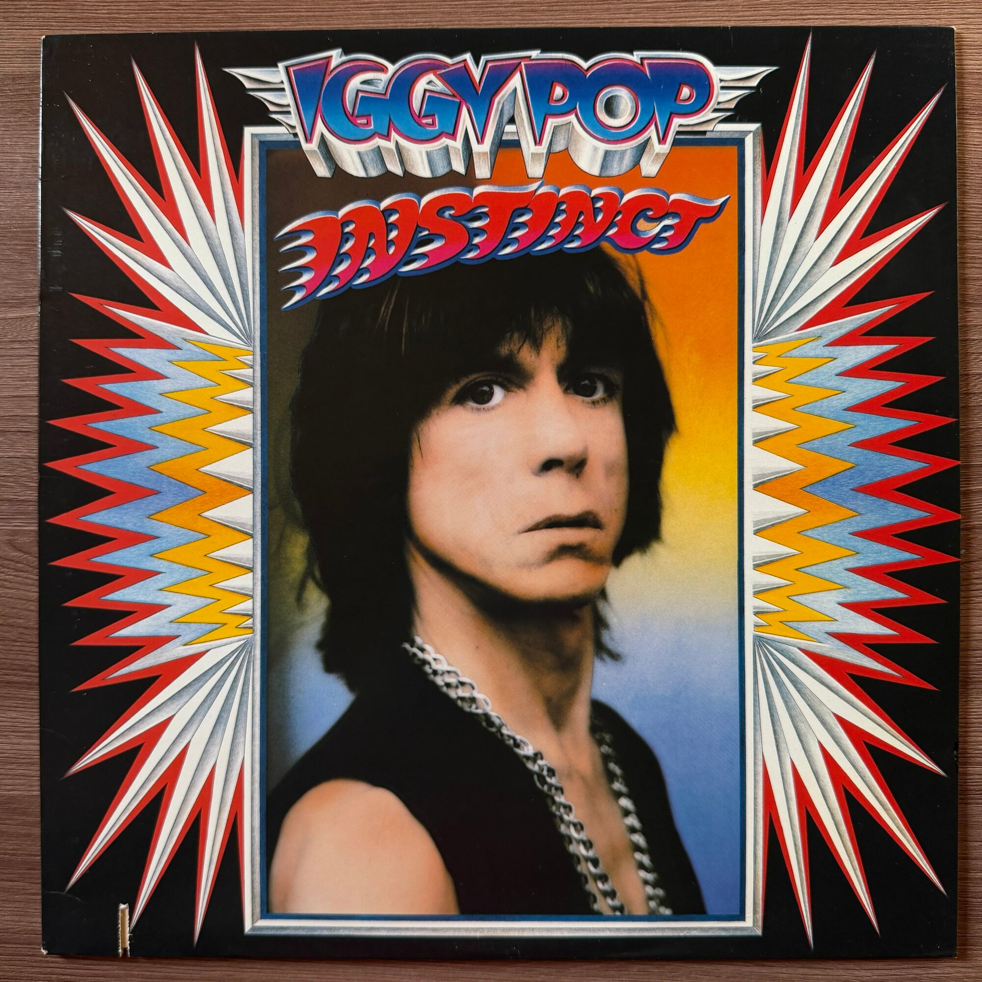 Виниловая пластинка Iggy Pop Instinct (США 1988г.)