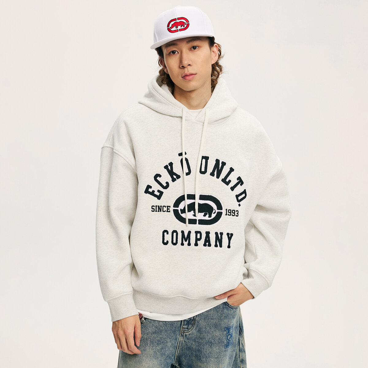 Толстовка Ecko Unltd., размер M, , светло-серый меланж — фото 1