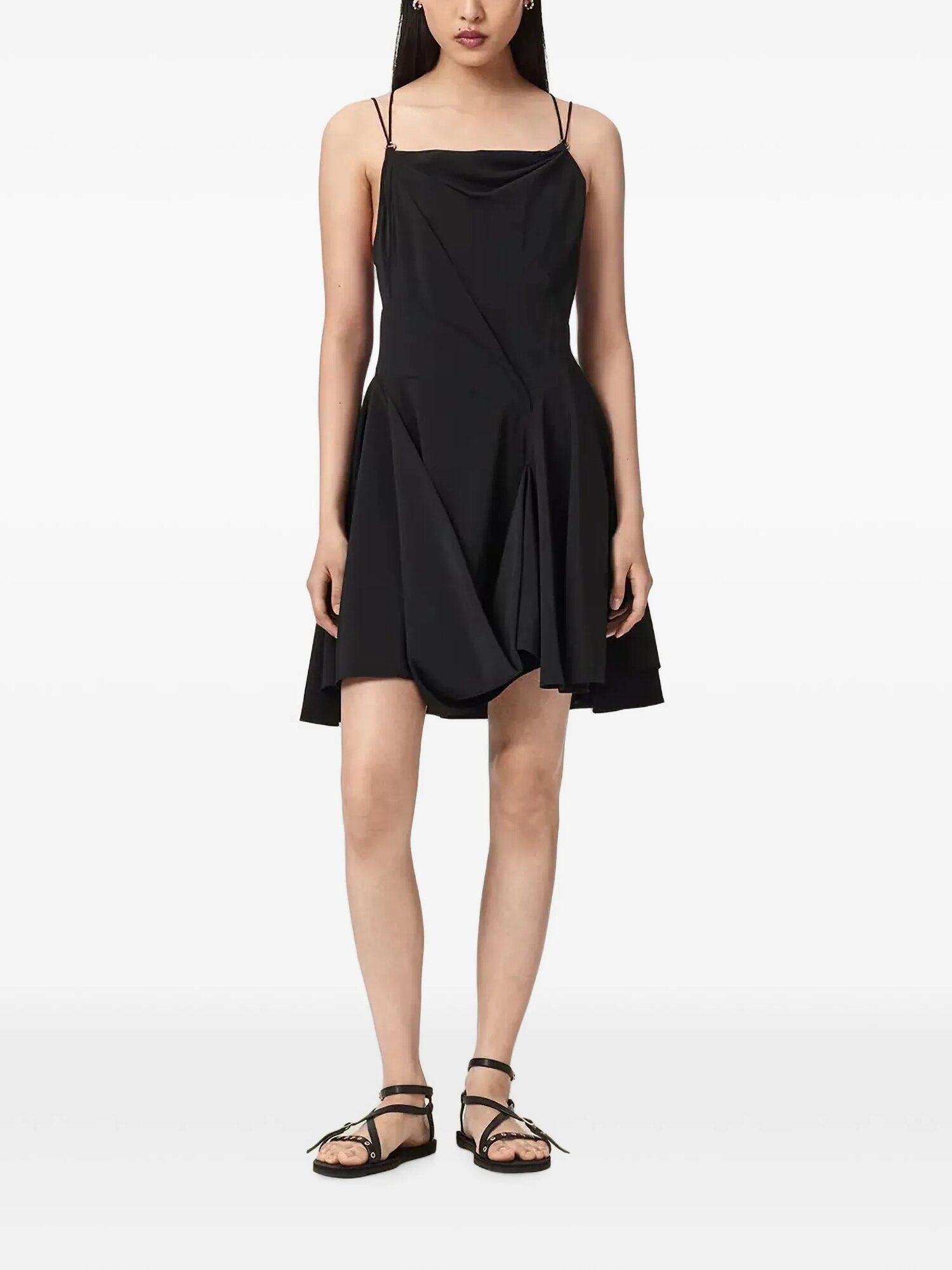 Платье Claire draped mini dress
