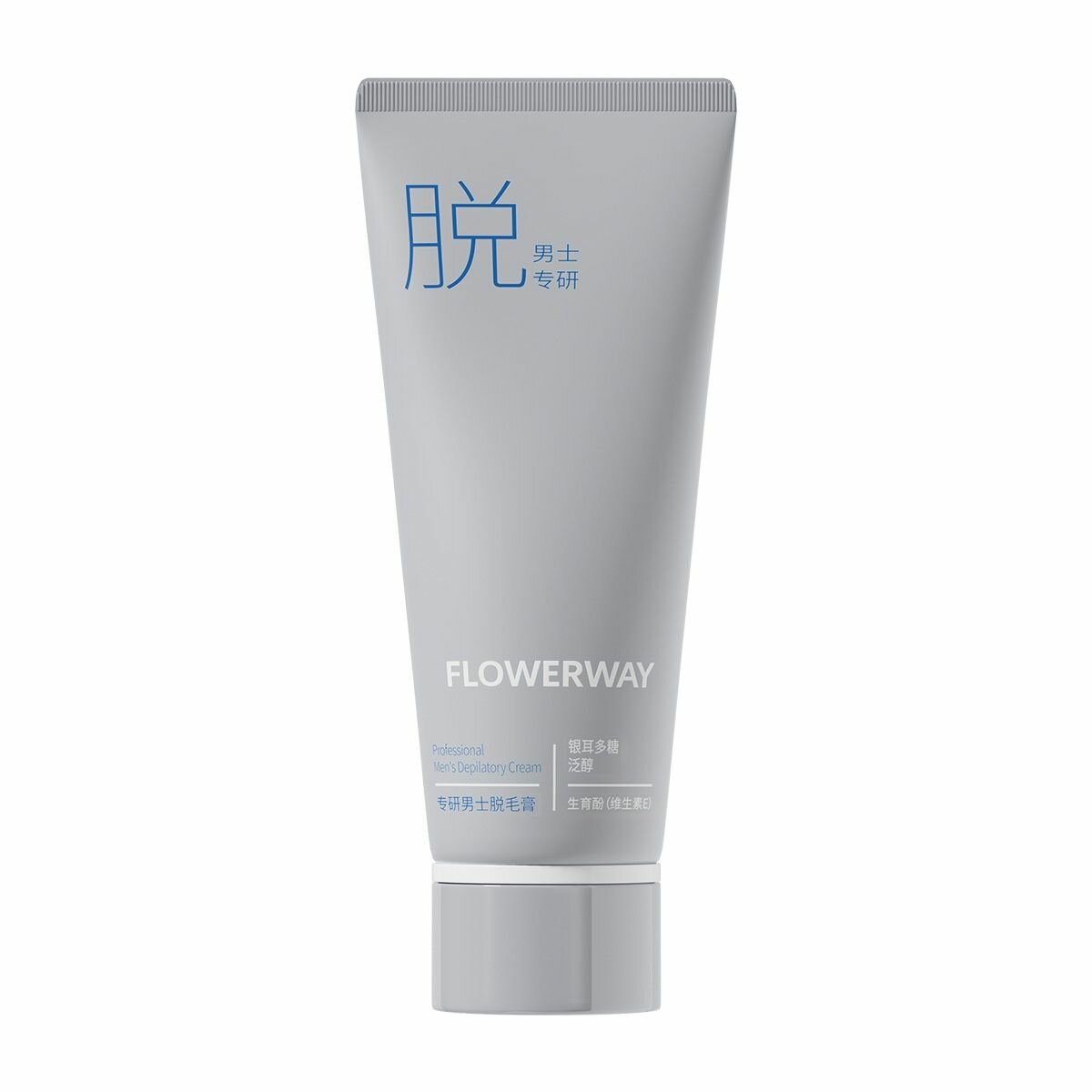 Крем для депиляции FLOWERWAY для мужчин, 60 мл, мягкий без раздражения для подмышек, рук, ног и тела