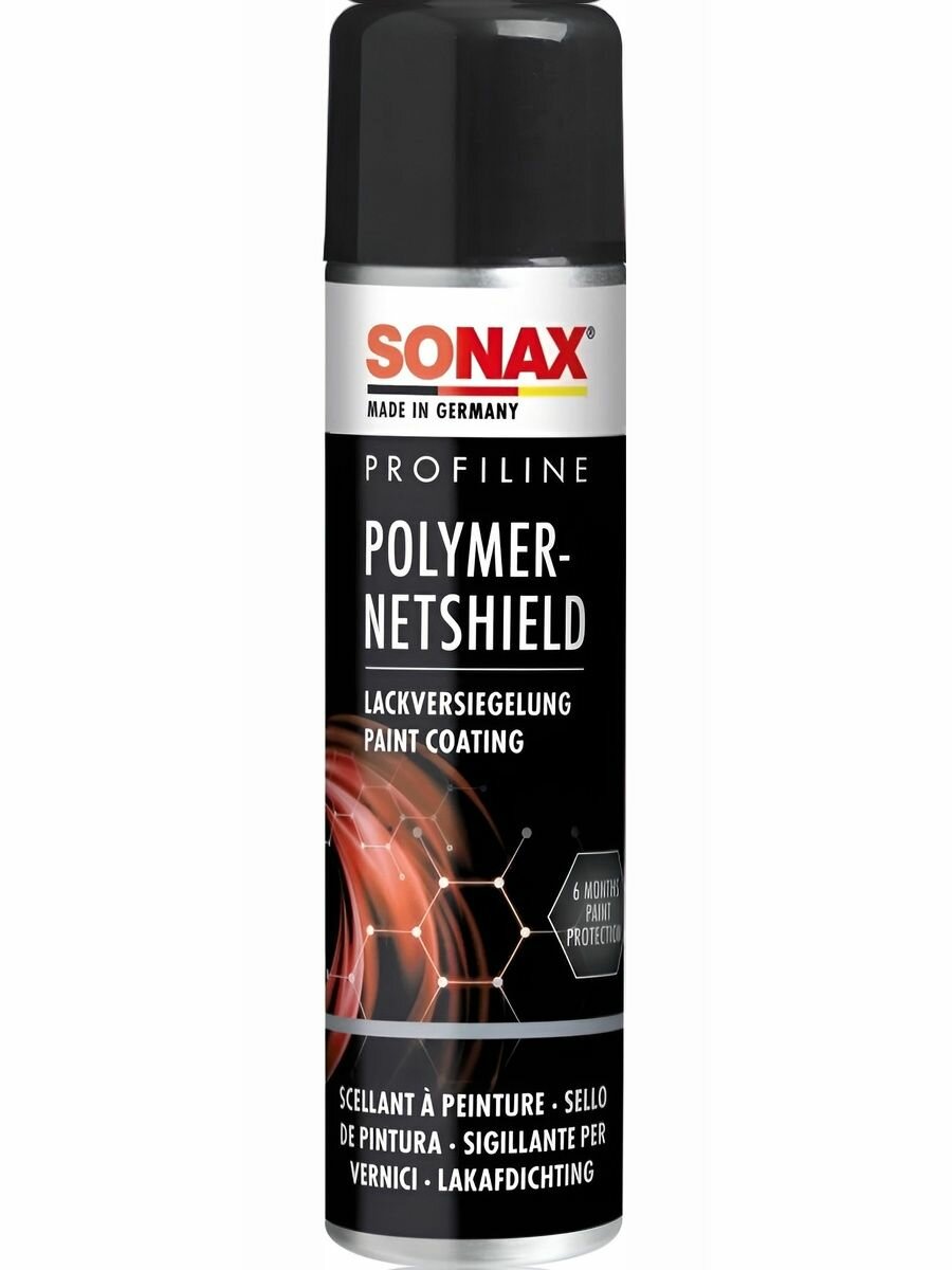 SONAX ProfiLine Polymer-Netshield - Полимерное покрытие для кузова, 340мл