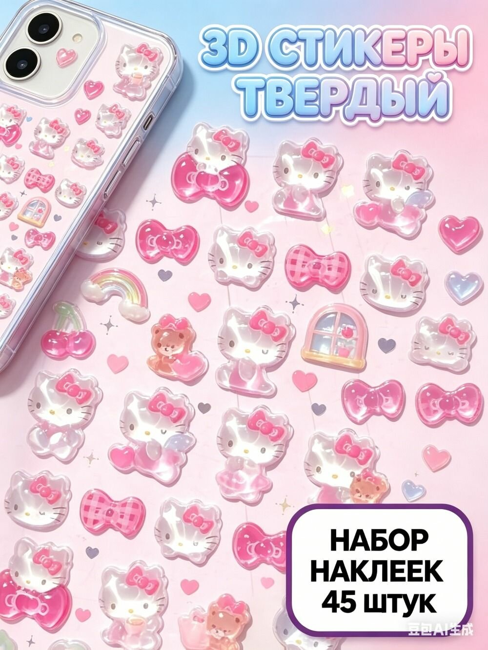 Наклейки декоративные на стену