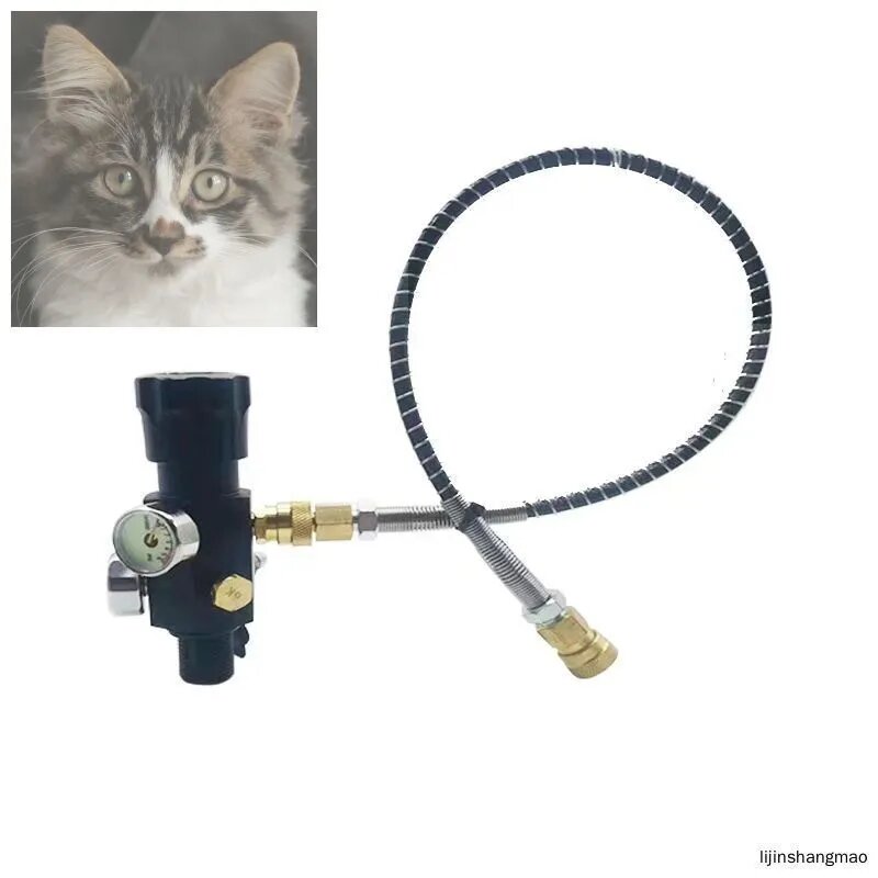 M18X1.5 резьба 4500Psi SCBA клапан регулятор заправочная станция шланг для PCP воздушный баллон