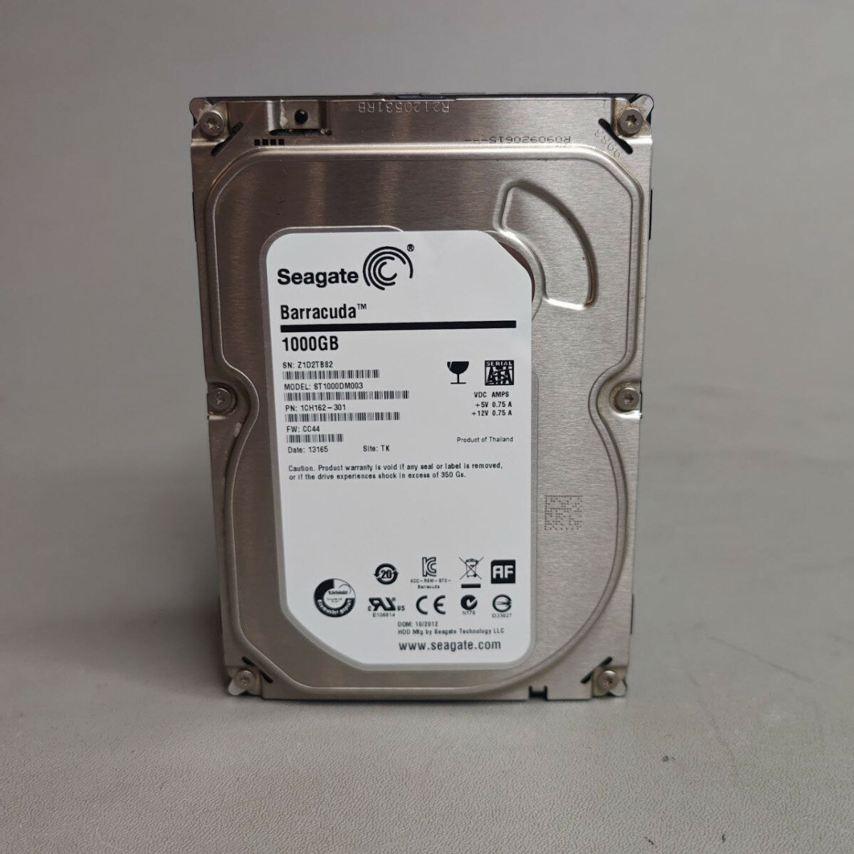 Жесткий диск Seagate Barracuda ST1000DM003 1TB