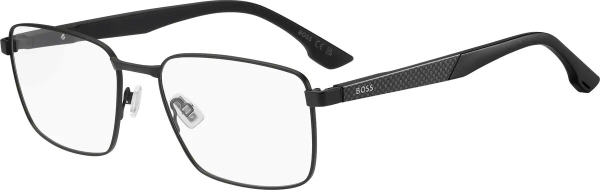 Оправа Boss BOSS 1916 003, тип оправы ободковая, материал оправы металл, пол мужские, форма оправы прямоугольная