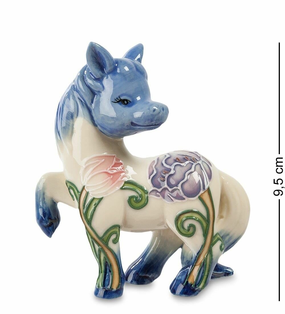 Фигурка Лошадка Тюльпан (Pavone) JP-61/18 Pavone Италия Фарфор