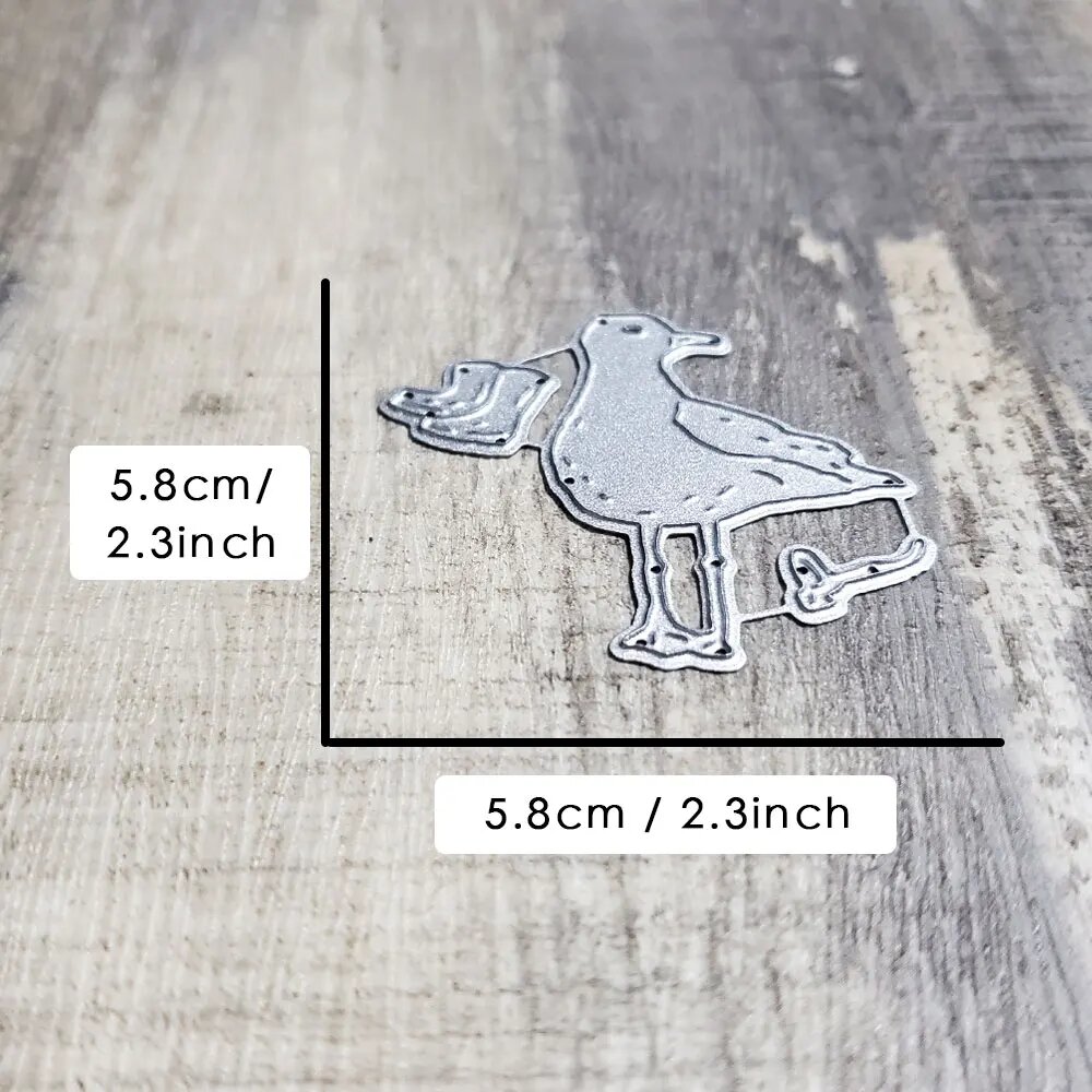 Металлические вырубные формы Catlove Fashion Seagull Animal для скрапбукинга CL3745